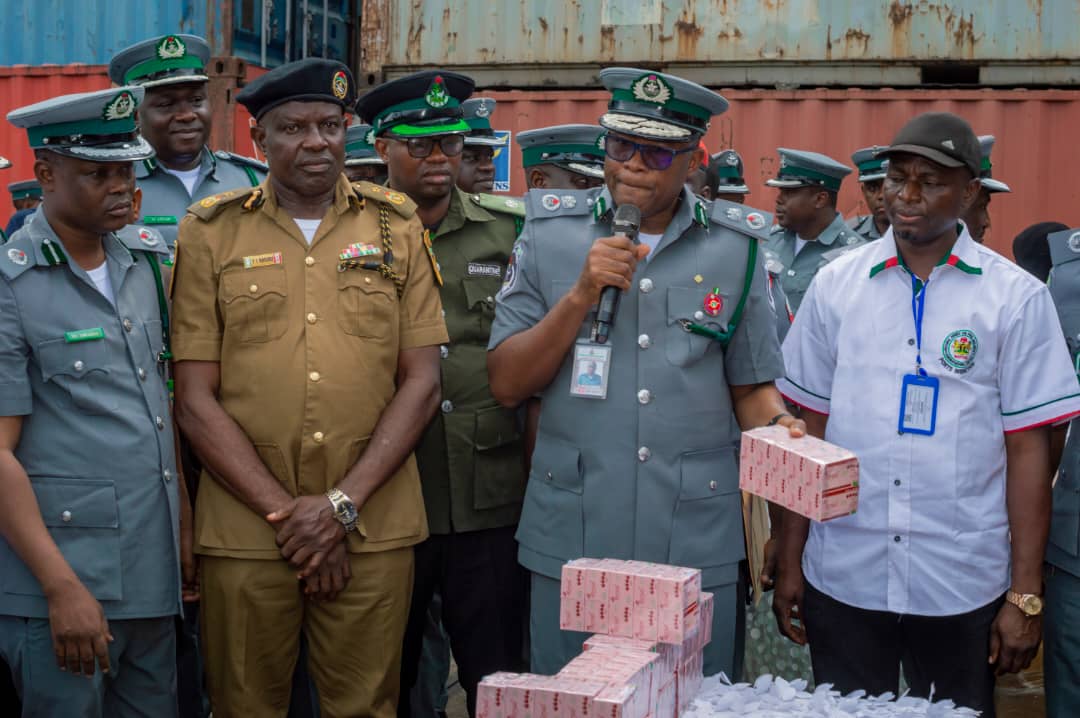 Onne Customs Command Ends 2024 with Record-Smashing Seizures, Revenue ...